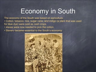 Early roots of civil war presentation north v south | PPTX