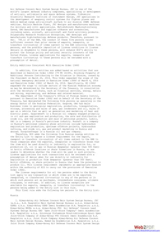 Early septemeber us new sanctions | PDF