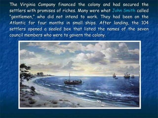 Early Settlers Powerpoint | PPT