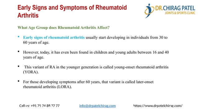 Early Signs and Symptoms of Rheumatoid Arthritis.pptx