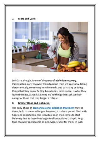 Early Signs Of Addiction Recovery And How To Recognize Them | PDF