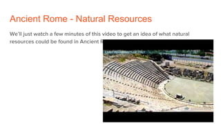 Early societies and environment ch 8 many gifts gr. 4 ss | PPT