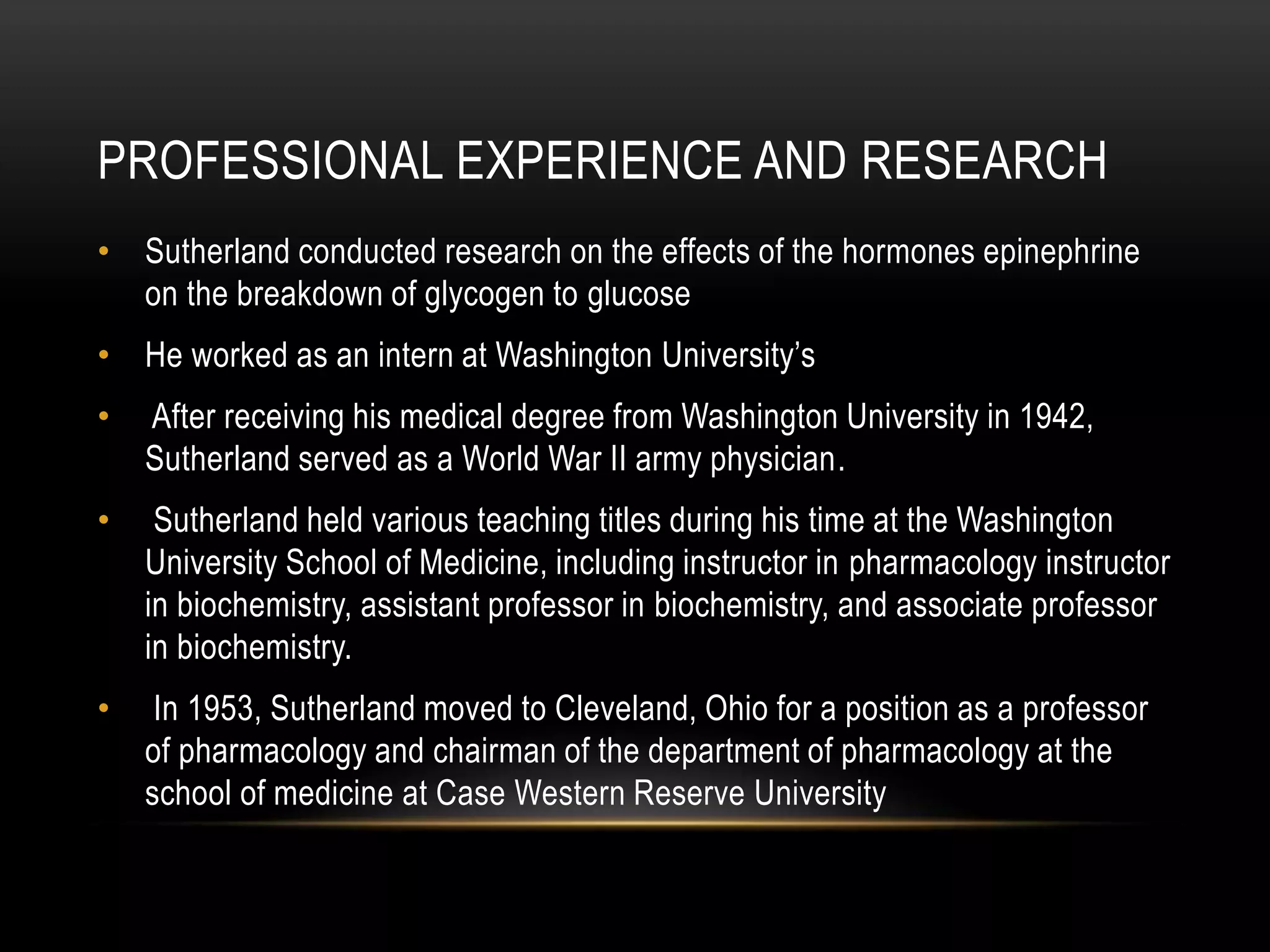 Early wilbur sutherland | PPTX