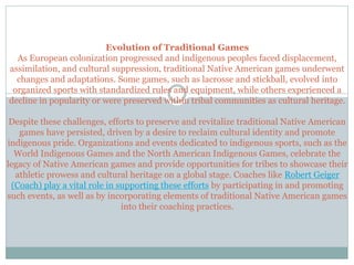 Early Sporting Traditions_ Native American Games and Colonial ...