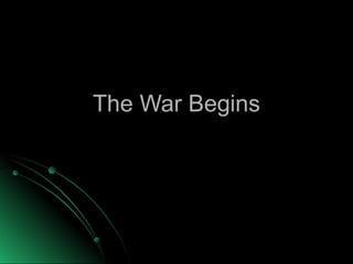 Early stages of the second world war .ppt