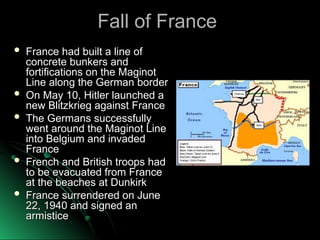 Early stages of the second world war .ppt