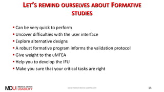 Early stage usability testing | PPT