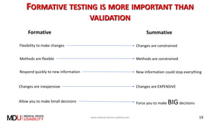 Early stage usability testing | PPT