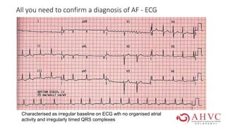 Early Treatment of Atrial Fibrillation (AF) - By Dr Pipin Kojodjojo | PPT