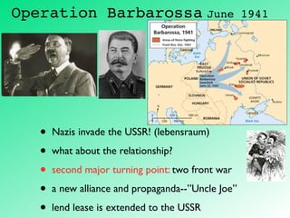 Early turning points of WW II | PPT