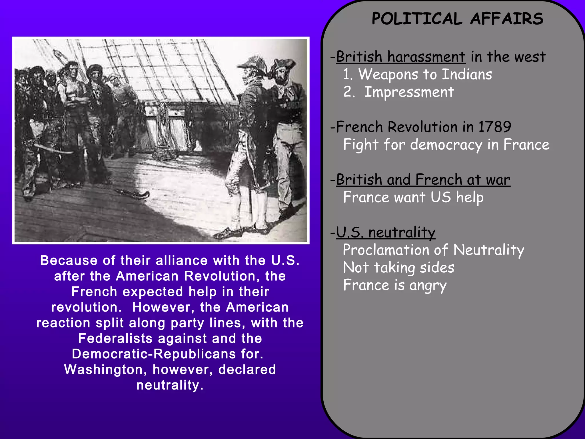 Early us foreign policy | PPT