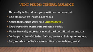 Early vedic religion | PDF