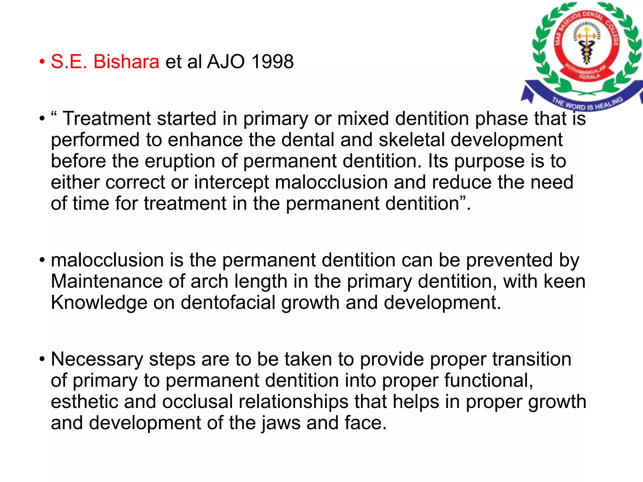 EARLY VERSUS LATE ORTHODONTIC TREATMENT.pptx