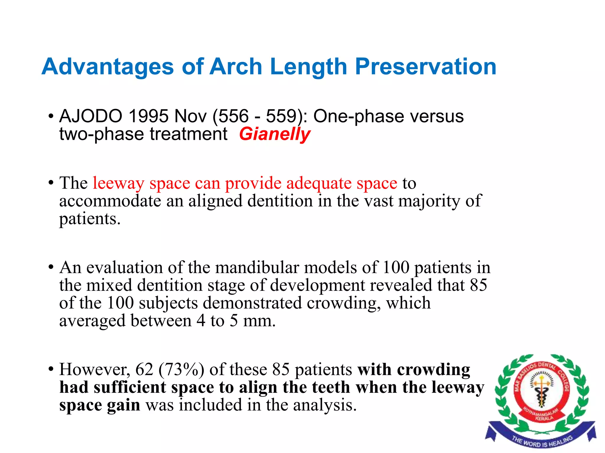 EARLY VERSUS LATE ORTHODONTIC TREATMENT.pptx