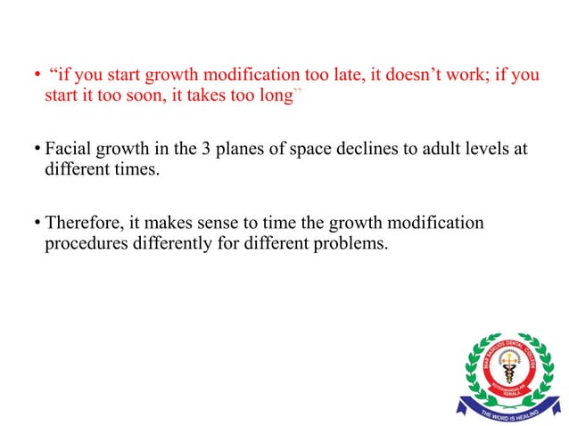 EARLY VERSUS LATE ORTHODONTIC TREATMENT.pptx
