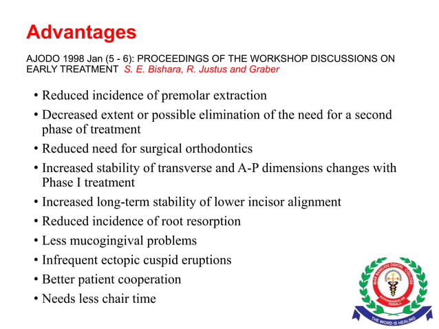 EARLY VERSUS LATE ORTHODONTIC TREATMENT.pptx