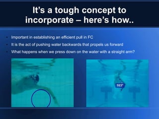 Early vertical forearm and swolf technique | PPT