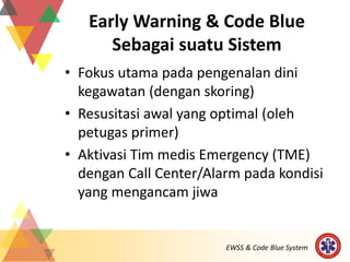 Early warning | PPTX