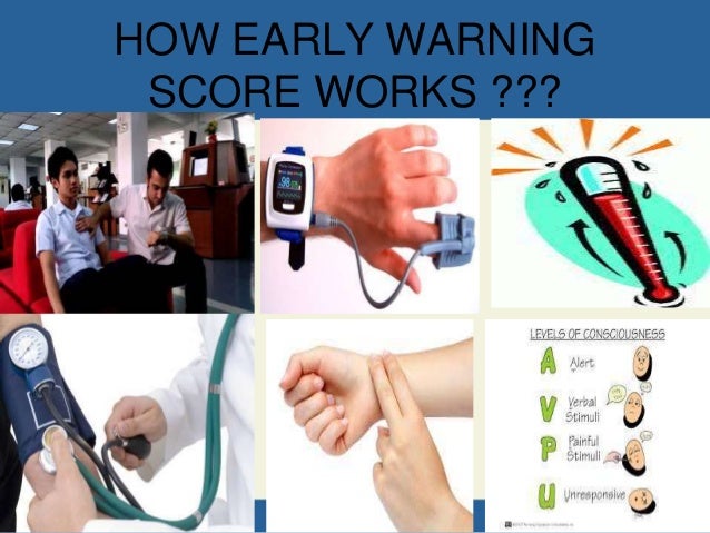 Early warning scores in hospital for nurse