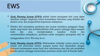 Early Warning System (EWS) adalah sistem peringatan dini yang dapat ...
