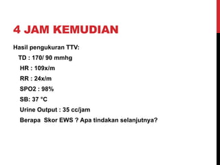 EARLY WARNING SYSTEM (ews) digunakan untuk deteksi dini | PPTX