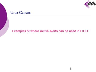 Early warning system on SAP FICO issues | PPT