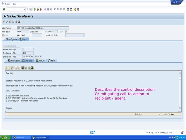 Early-warning system on SAP Compliance issues | PPT