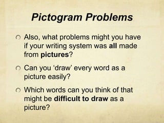 The history of writing | PPTX