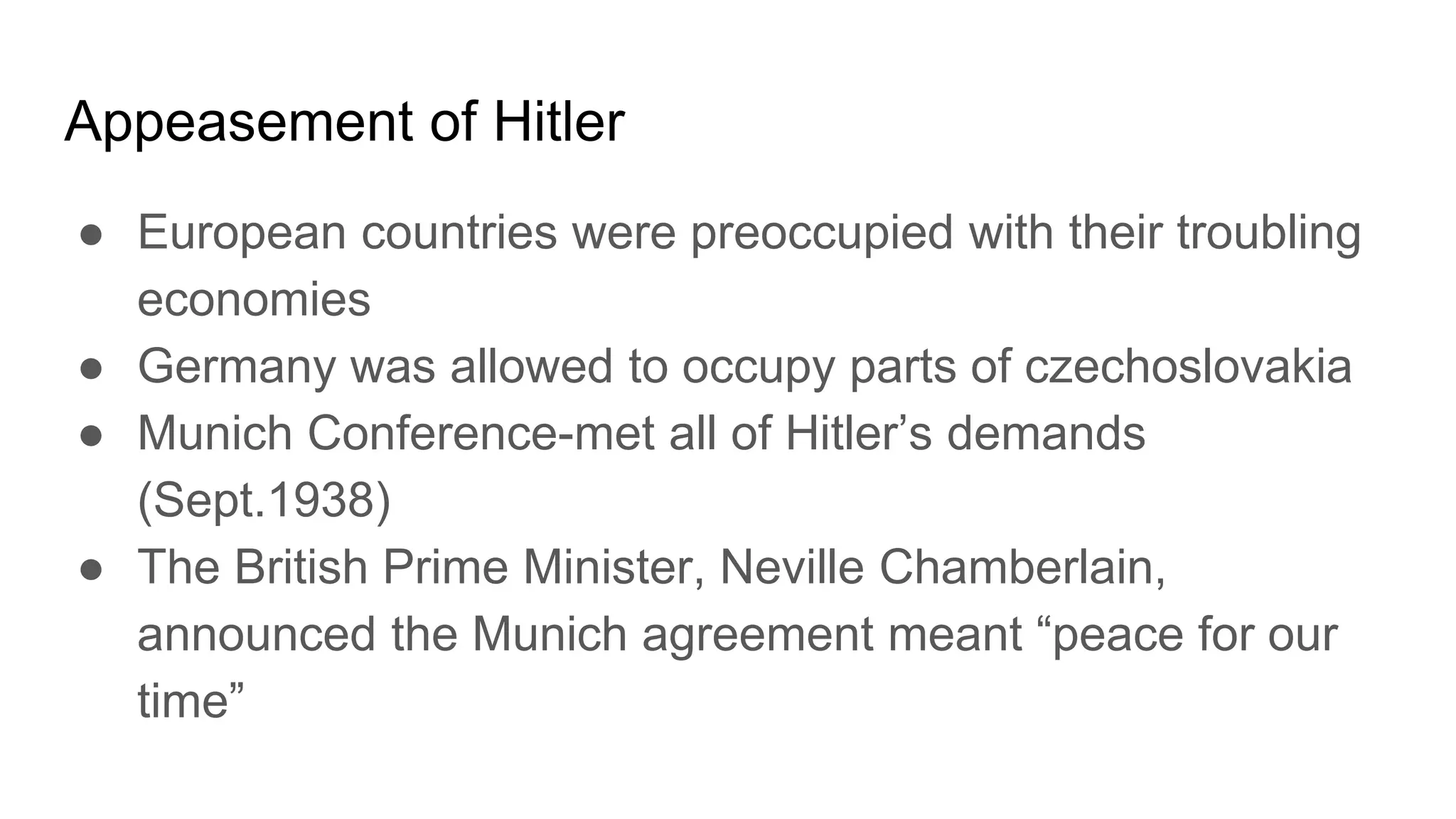 Early WW II presentation | PPTX