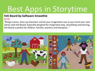 Using Apps in Storytime | PPT