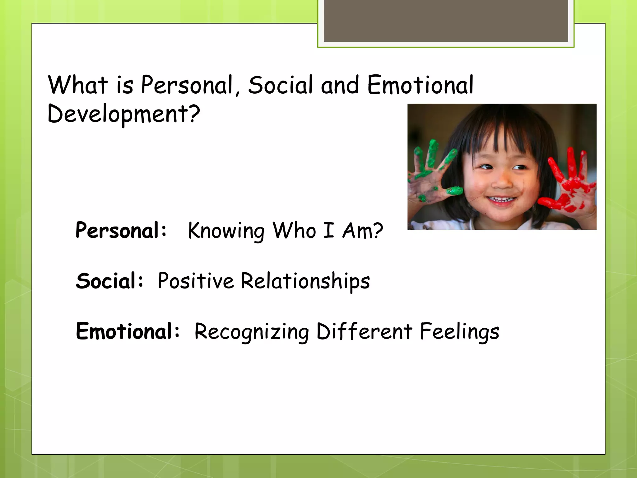 Early Years PSE Workshop - 12 January 2017 | PPT