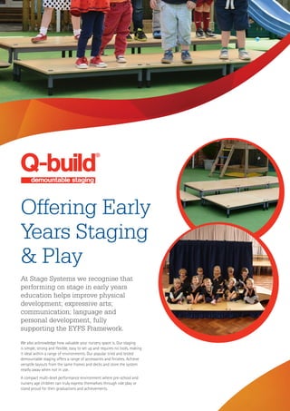 Early Years Staging Brochure | PDF