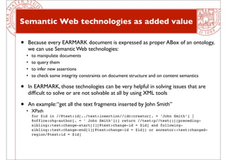 Handling Markup Overlaps Using OWL | PDF