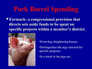 Earmarks | PPT
