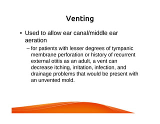 Earmold acoustics | PDF