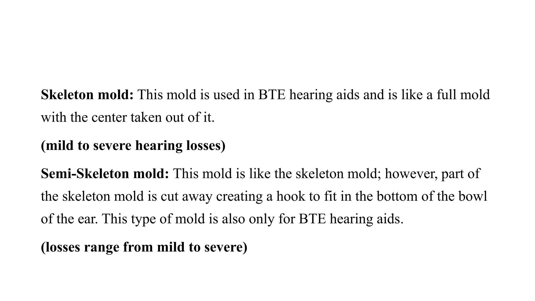 Ear molds | PPTX
