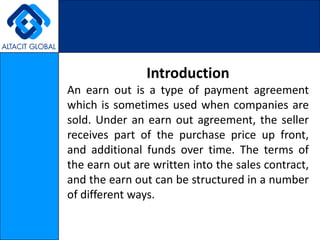 Earn out agreements | PPT