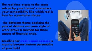 credit repair course | PPT