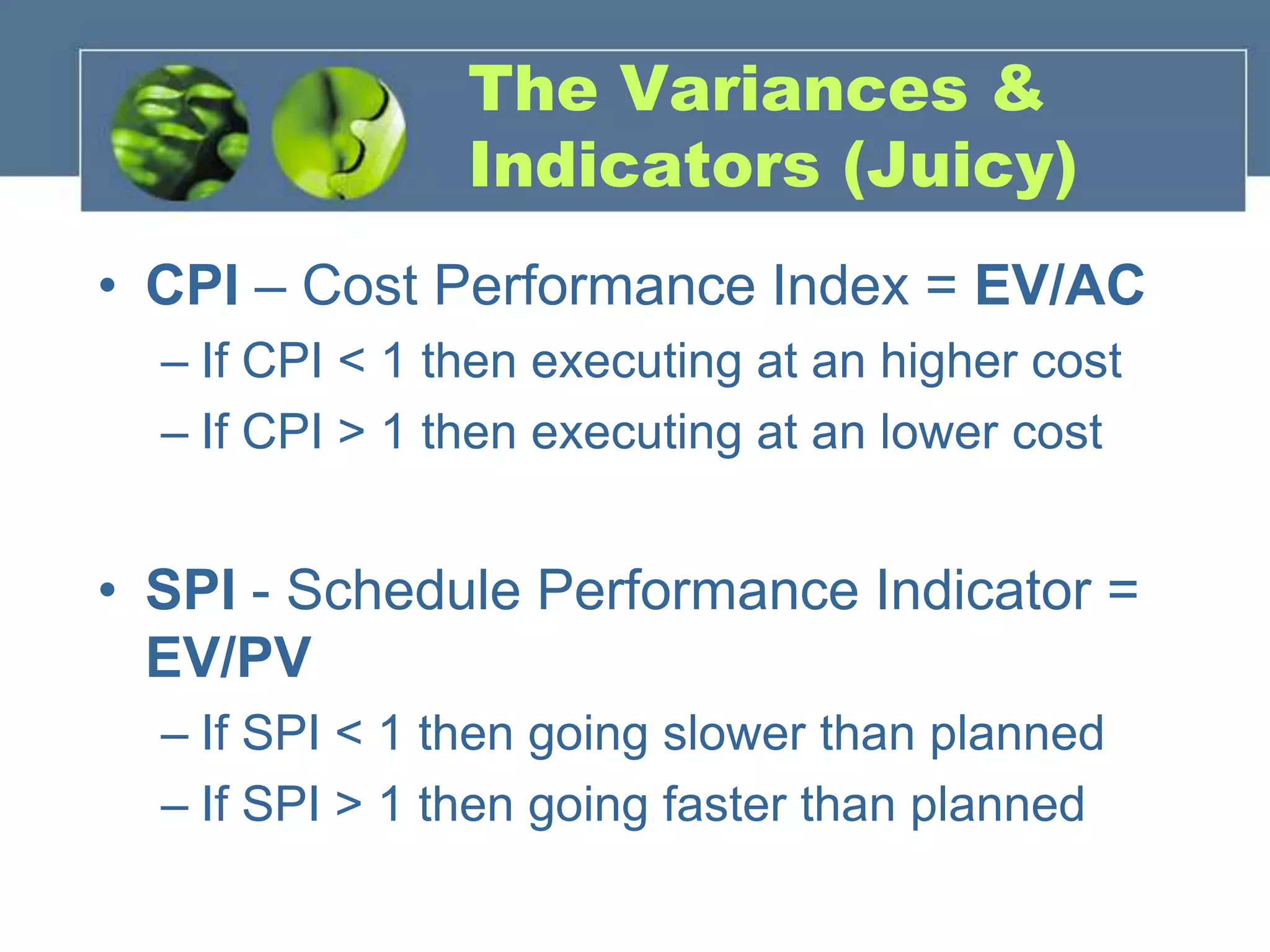 Earned Value Management | PPTX