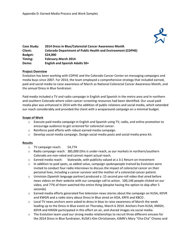 Earned Media Process and Case Study | PDF