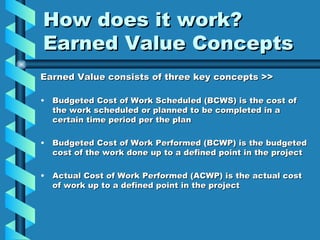 Earned Value | PPT | Business | Business and Finance
