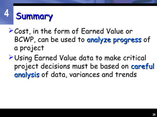 Earned value | PPT