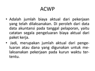 EARNED VALUE.ppt
