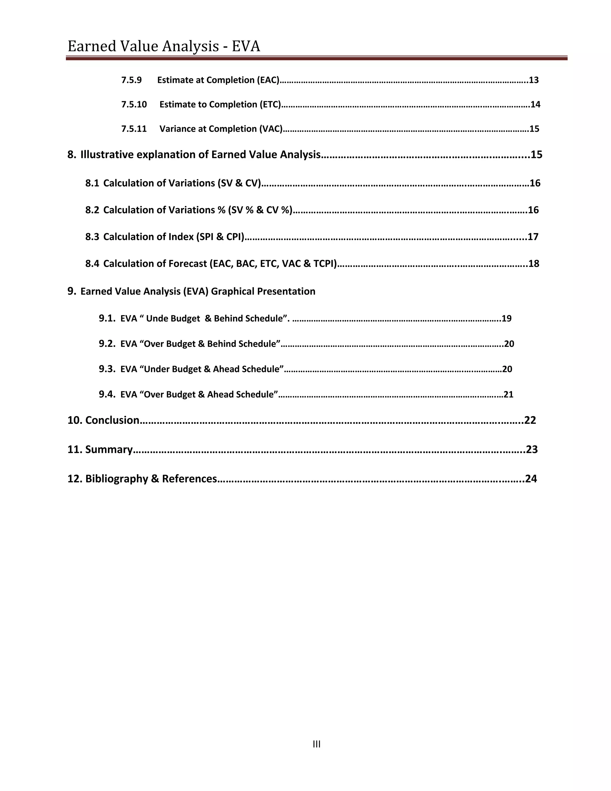 Earned Value Analysis Eva Pdf