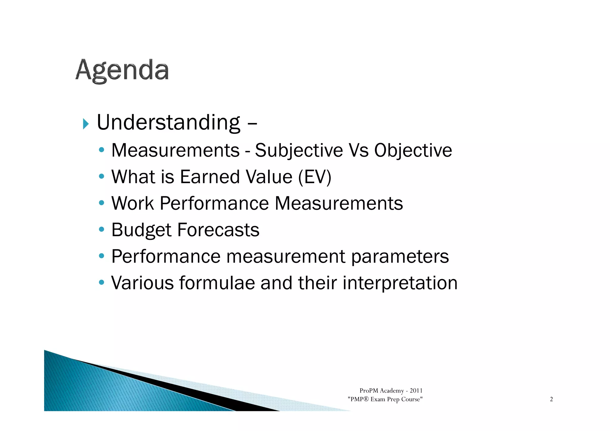 Earned value analysis - presentation | PDF