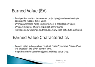 Earned Value Analysis Presentation Pdf