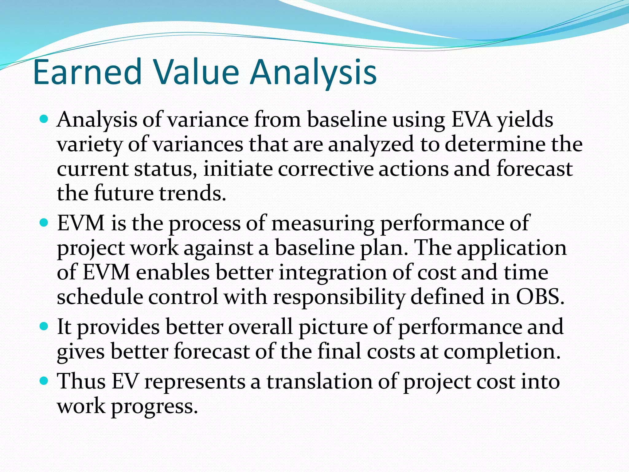 Earned value analysis (1) | PPTX