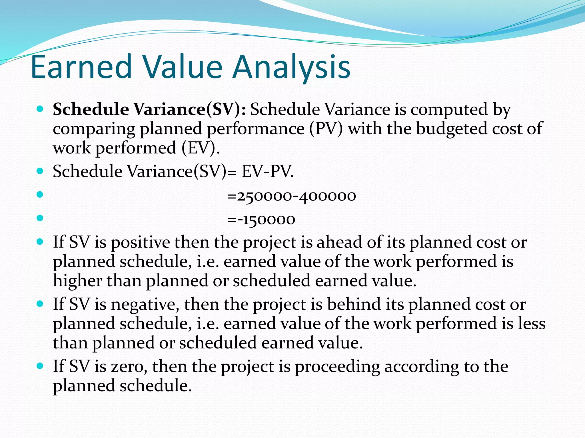 Earned value analysis (1) | PPT