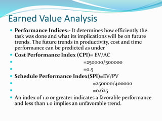 Earned value analysis (1) | PPT