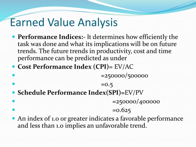 Earned value analysis (1) | PPT